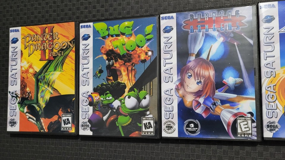 Custom Sega Saturn game case & artwork for 1-disc NTSC games. No Game ...