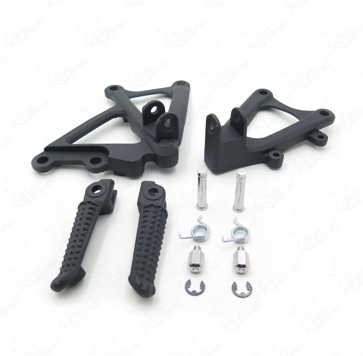 Front Rear Rider Foot Rest Pegs Brackets For 2009-2014 10 13 Yamaha R1 ...