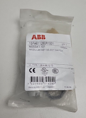 ABB 1SFA611280R1001, 2-Position Key Switch. NOS. Fast shipping!!! | eBay