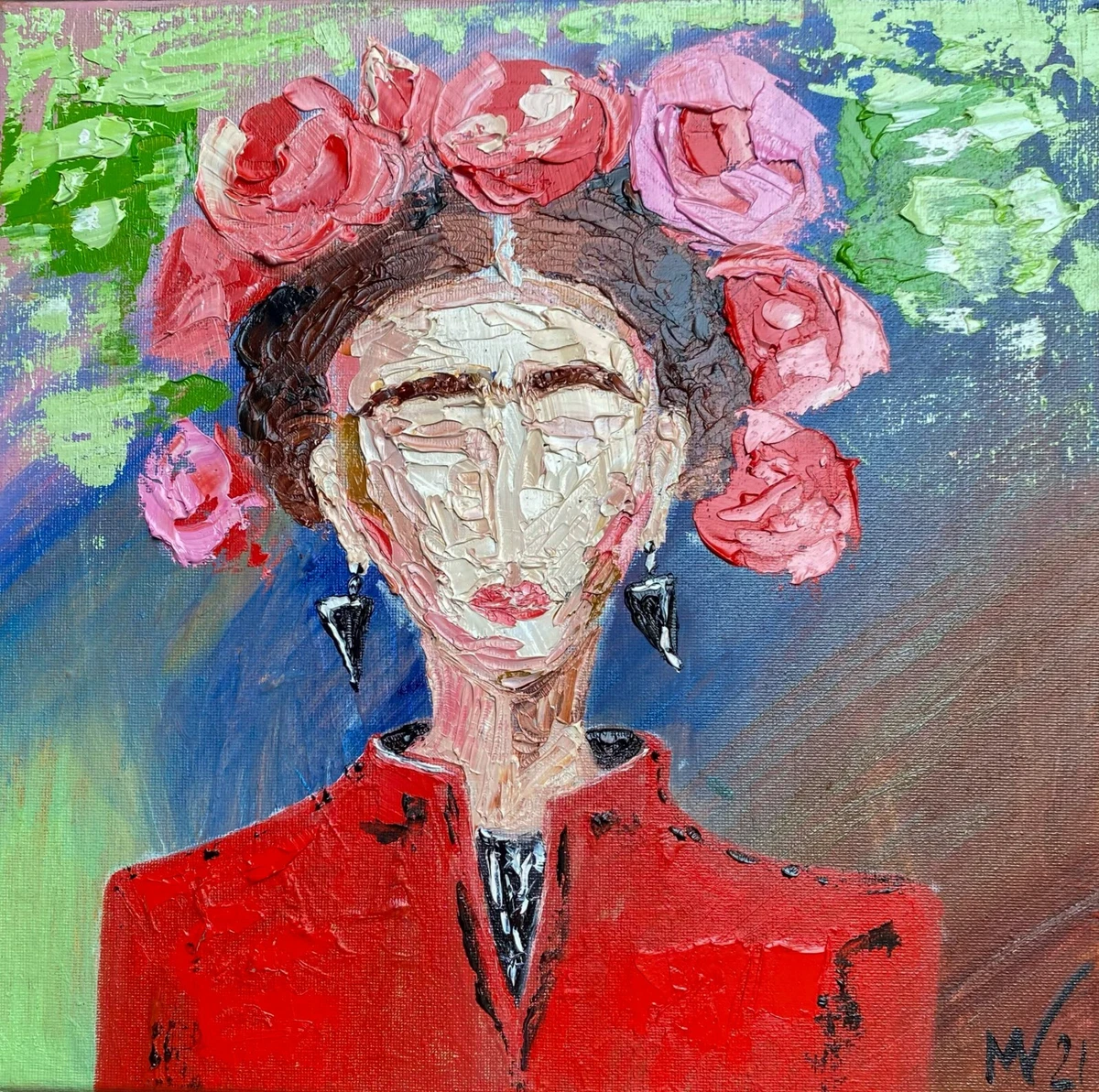 Frida Kahlo Paintings Self Portrait