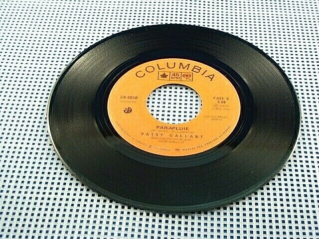 PATSY GALLANT - Raconte / Parapluie - 1974 VG+ Canada Press- "Rock On" in French | eBay