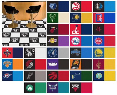 NBA - Carpet Tiles Basketball Team Logo 18" x 18" | eBay