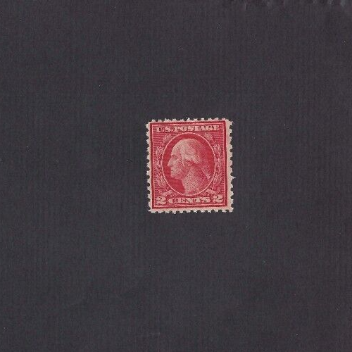 US Stamp Scott# 540 1919 2c Washington Carmine Perf 11x10 Type III ...