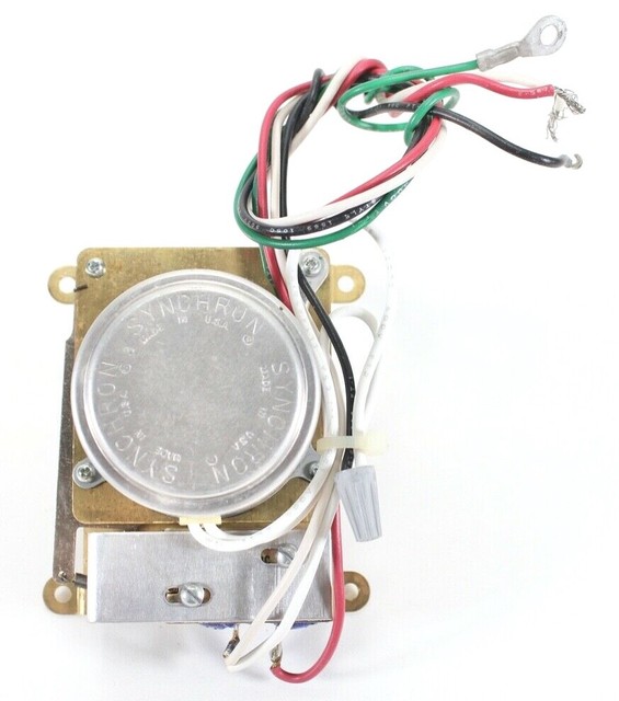 Synchron Clock Motor 630 110 Volt 60 HZ 4 Watt 1 RPM Electric Movement ...