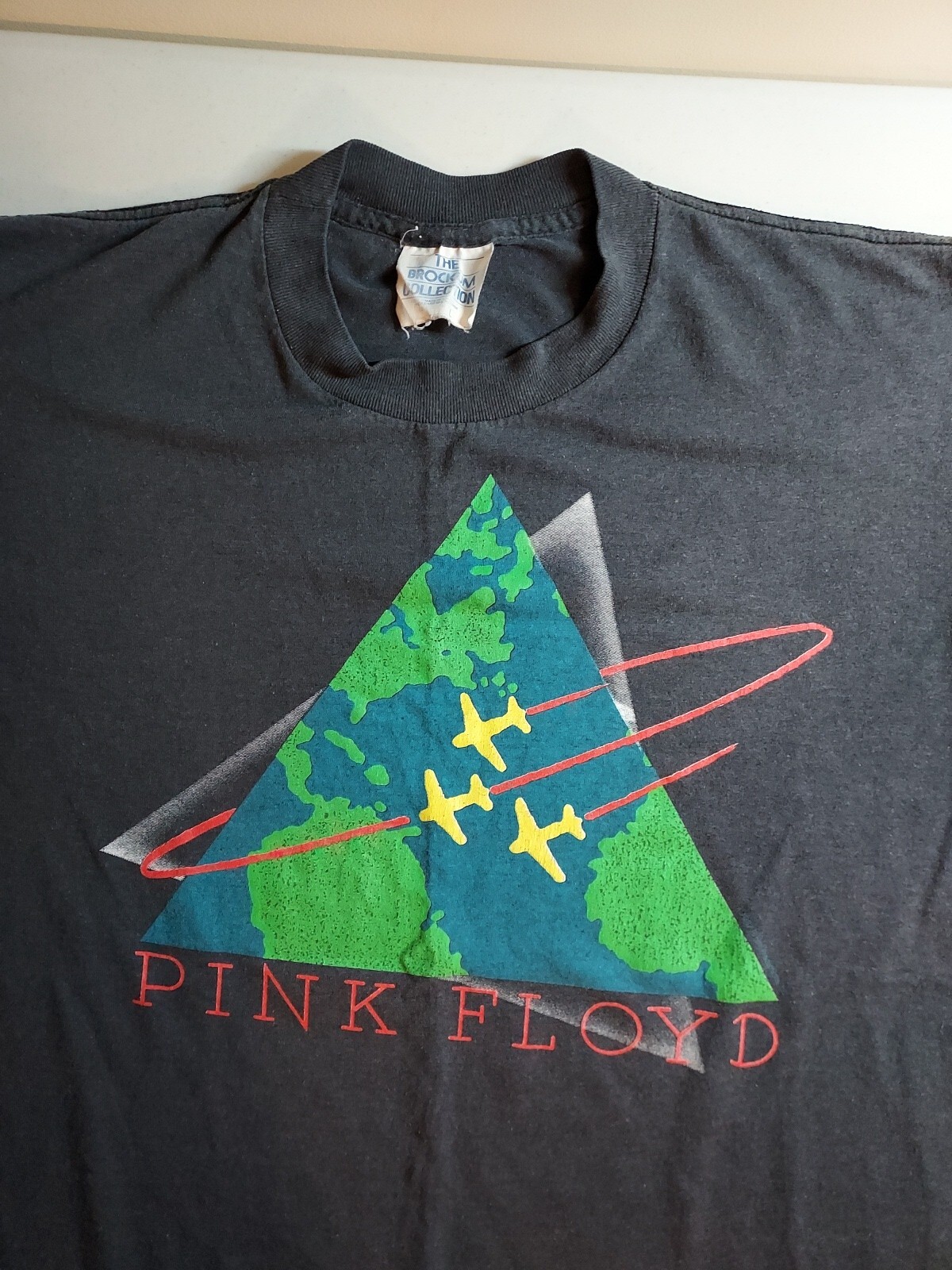 Pink Floyd 1987 World Tour T Shirt The Brockum Collection Large Vintage ...