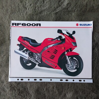 Suzuki RF600 GB Sales Brochure RF600R | eBay