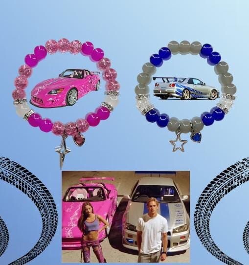 2pcs Suki and Brian Fast and Furious Matching Bracelet | eBay