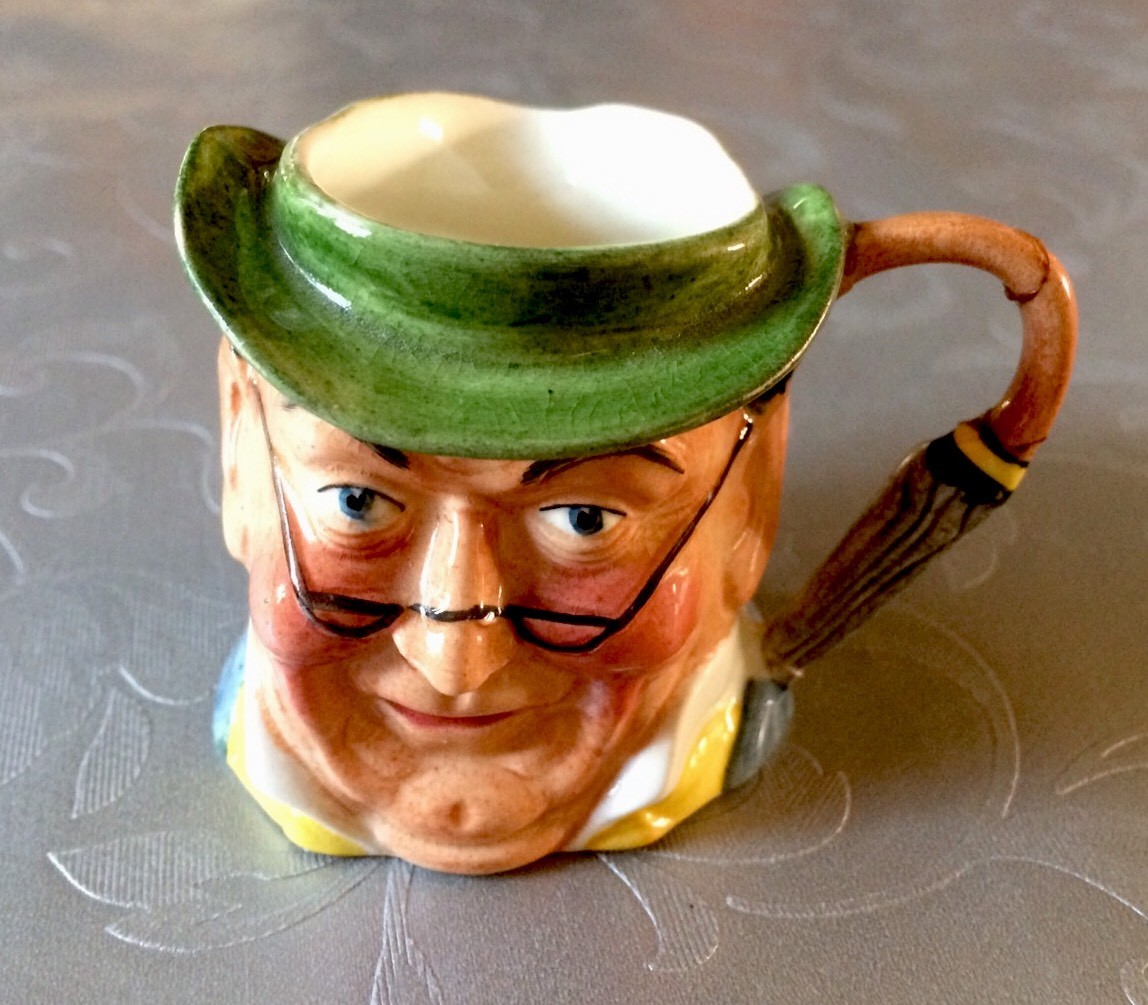 Mr Pickwick Miniature Toby Jug Kelsboro Ware Hand Painted 5cm Tall ...