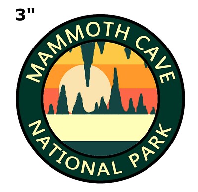 Mammoth Cave National Park VINYL DECAL CAR WINDOW WALL LAPTOP BUMPER ...