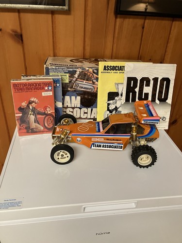 Team Associated Rc10 Radio control vintage New Body And Wing W Box ...