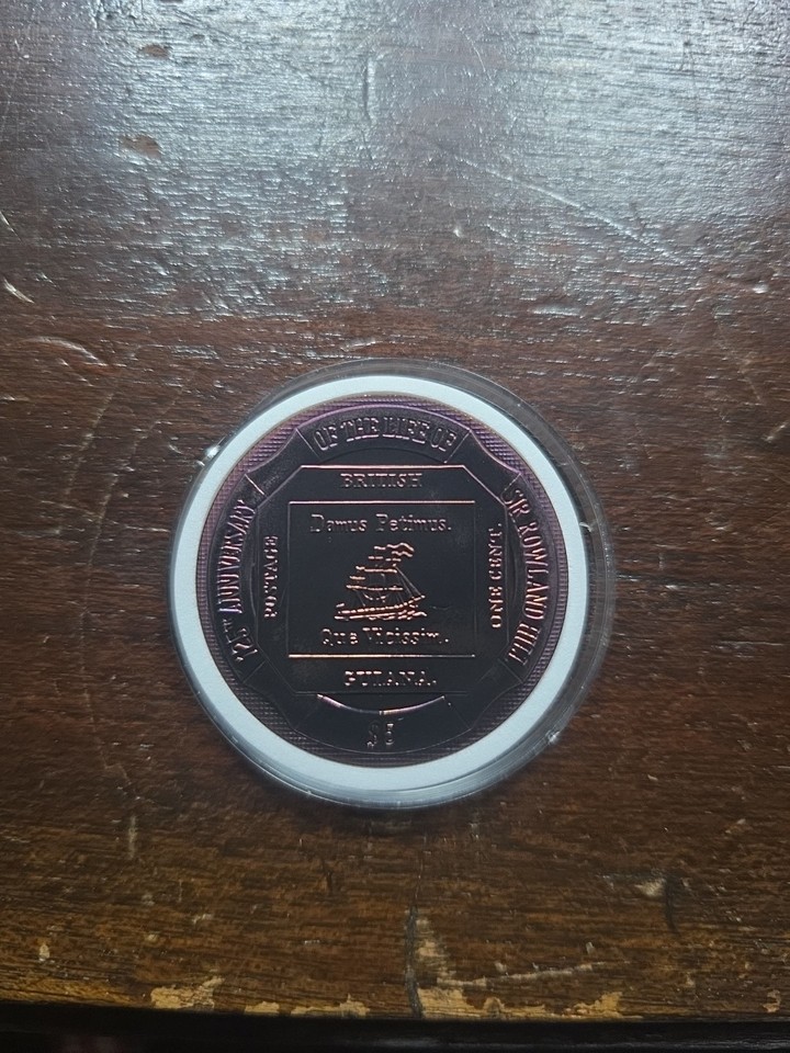BRITISH VIRGIN ISLANDS 5 DOLLARS 2004 TITANIUM GUIANA ONE CENT MAGNETA ...