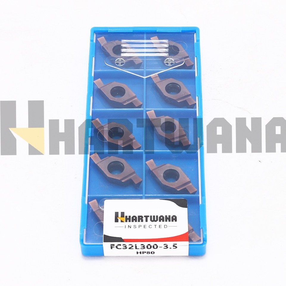 Lathe Turning Face Grooving Tool Indexable Carbide Inserts Width 3mm ...