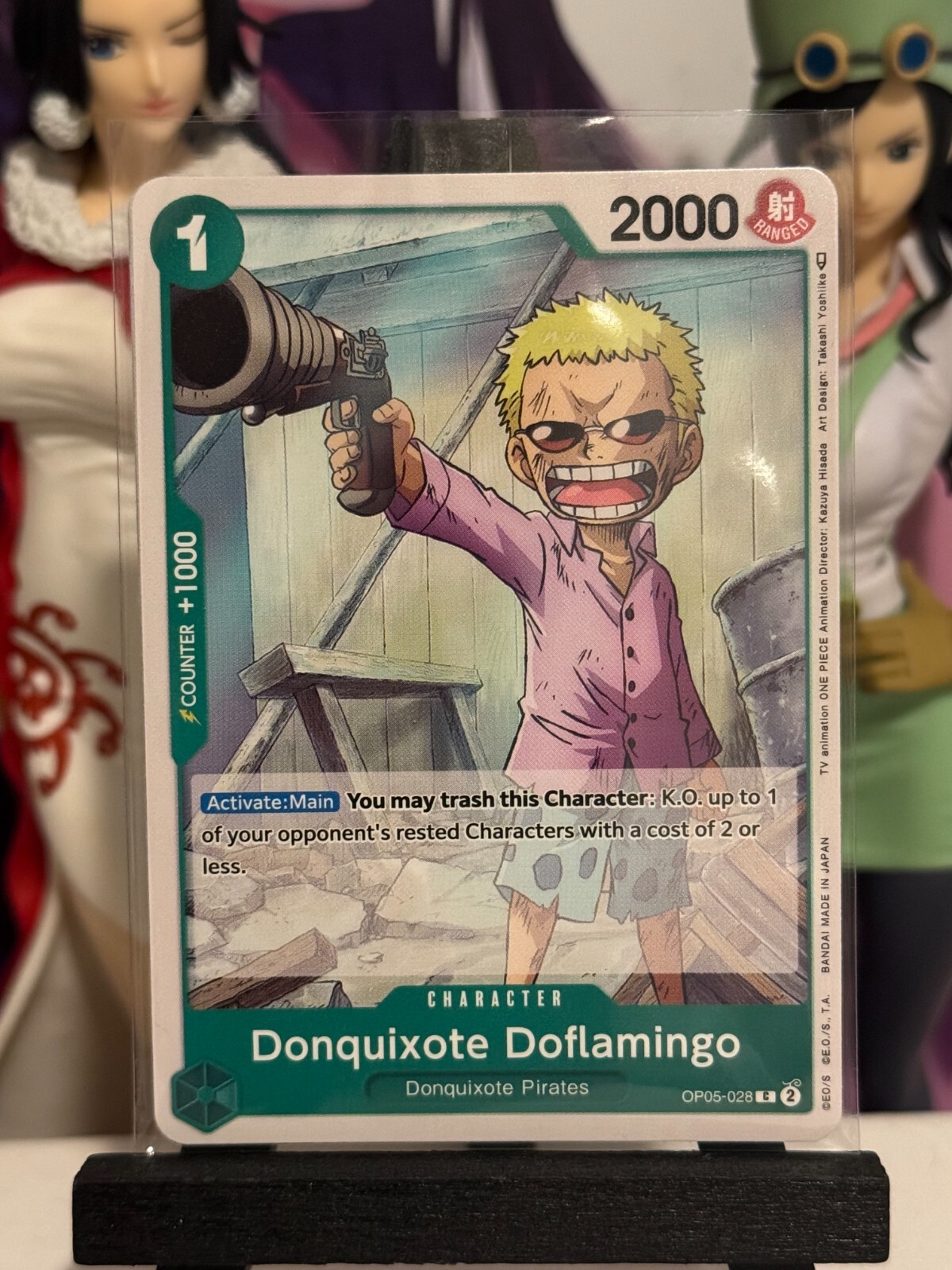 One Piece CG 4 Donquixote Doflamingo OP05-028 Awakening of the New Era ...