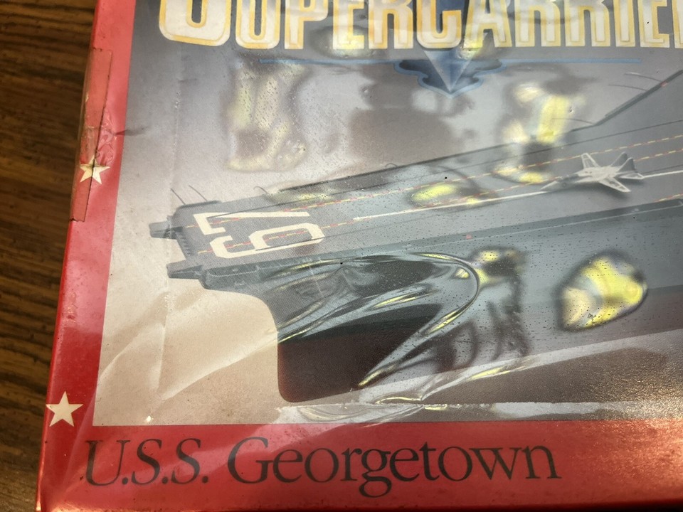 Testors USS Georgetown Aircraft Carrier Model | eBay
