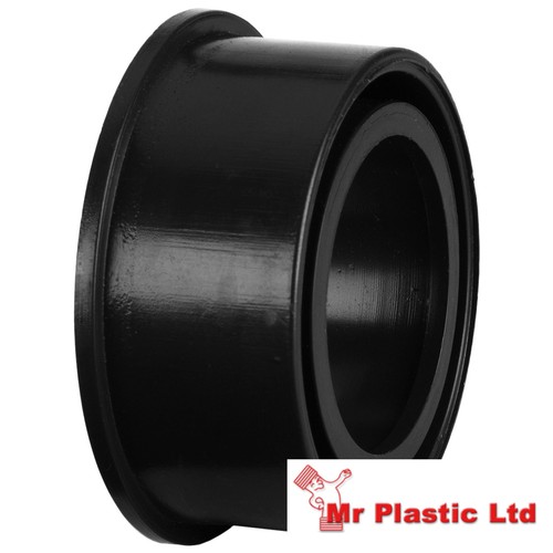 Polypipe 50mm Solvent Weld Waste Pipe Fittings in Black (actual size ...