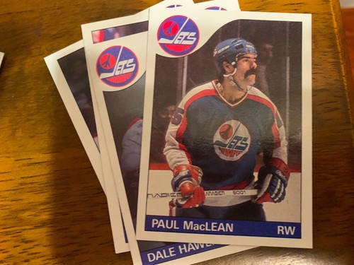 1985-86 Topps Hockey Winnipeg JETS Team Set | eBay