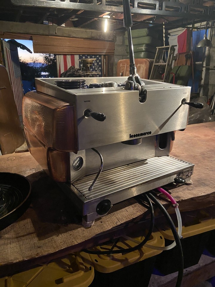 Vintage 1978 La San Marco Leva Espresso Machine Single Lever Group ...