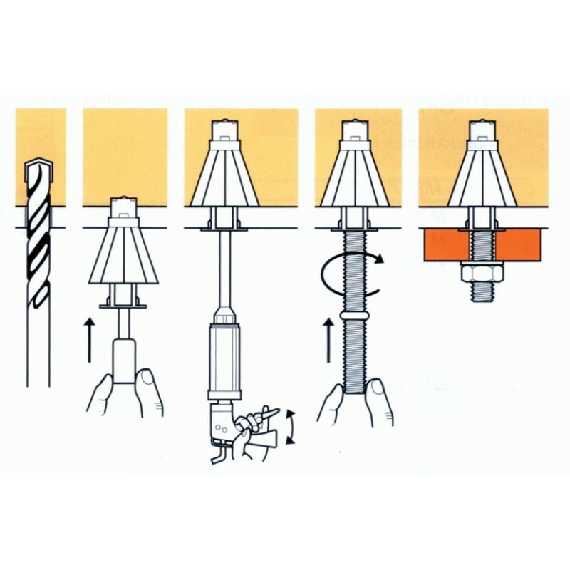 Spit Satelis Hollow Material Fixing System M10 x 90 Stud 10mm 062310 ...