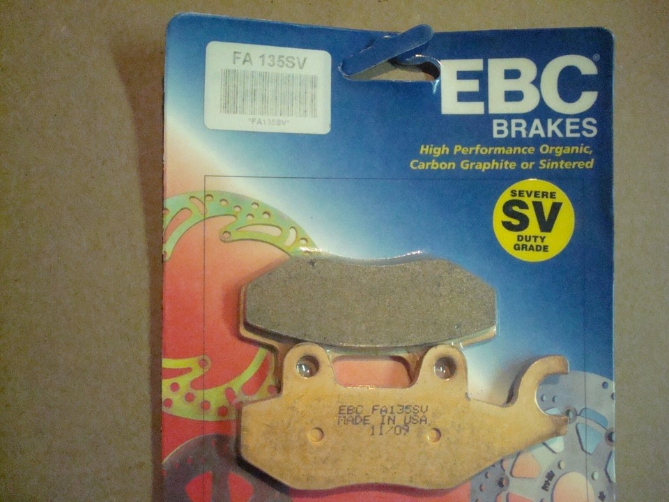 Severe Duty Sintered Metal Brake Pad Set For Many Can-Am/Kaw/Suz/Yam ...