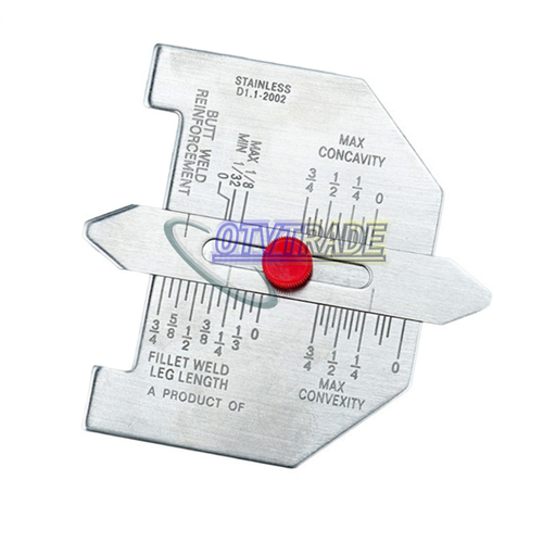 1PC Automatic weld size gauge butt reinforcement fillet weld leg length ...