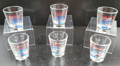 6 Tavern Television Give Us A Shot Glasses Set Vintage Fun Novelty ...