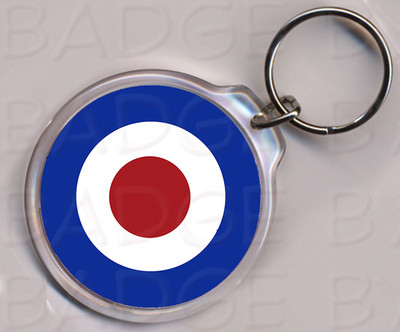 MOD TARGET ROUND KEYRING - CLASSIC! | eBay UK