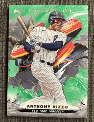 Anthony Rizzo - 2023 Topps Inception #4 Green Parallel New York Yankees ...