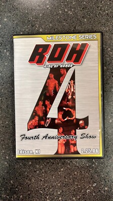 ROH 4th Anniversary Show Edison, NJ 2006 Wrestling DVD slam-382 | eBay