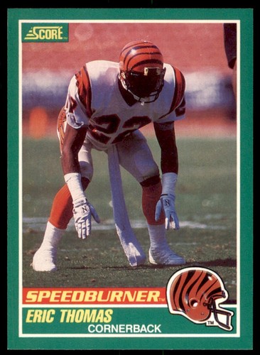 1989 SCORE ERIC THOMAS . CINCINNATI BENGALS #316 | eBay