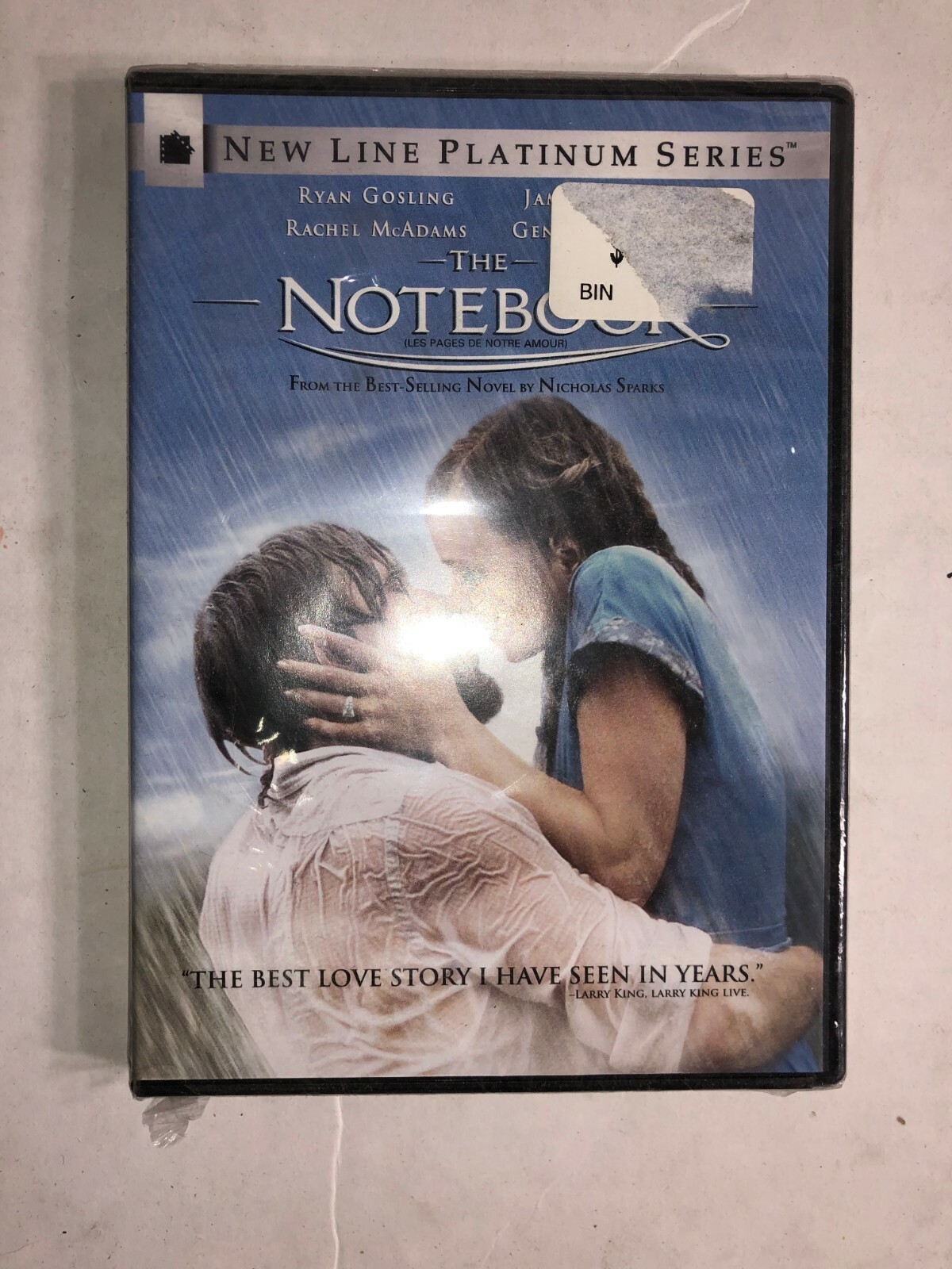 The Notebook (DVD, 2011) BRAND NEW, Ryan Gosling, Rachel McAdams, James ...