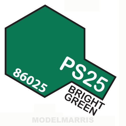 TAMIYA PS25 Spray X Policarb. Brillant Vert 4950344994458 | eBay