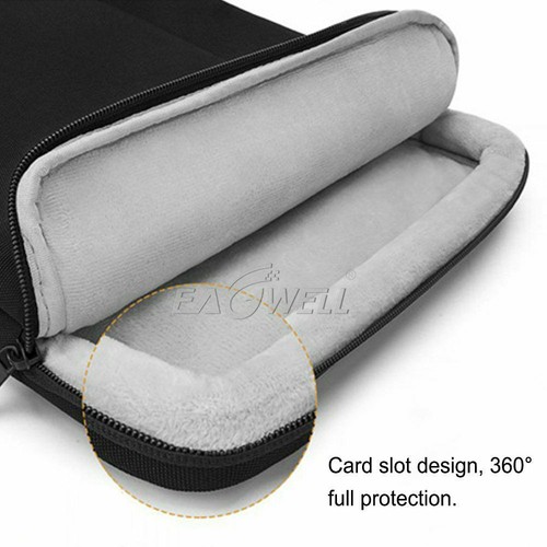 13.3"-14" Universal Black Laptop Sleeve Bag Notebook Protective Case ...