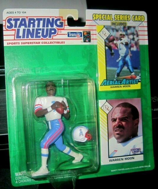 Warren Moon 1993 Kenner Starting Lineup Figure Houston Oilers for sale ...