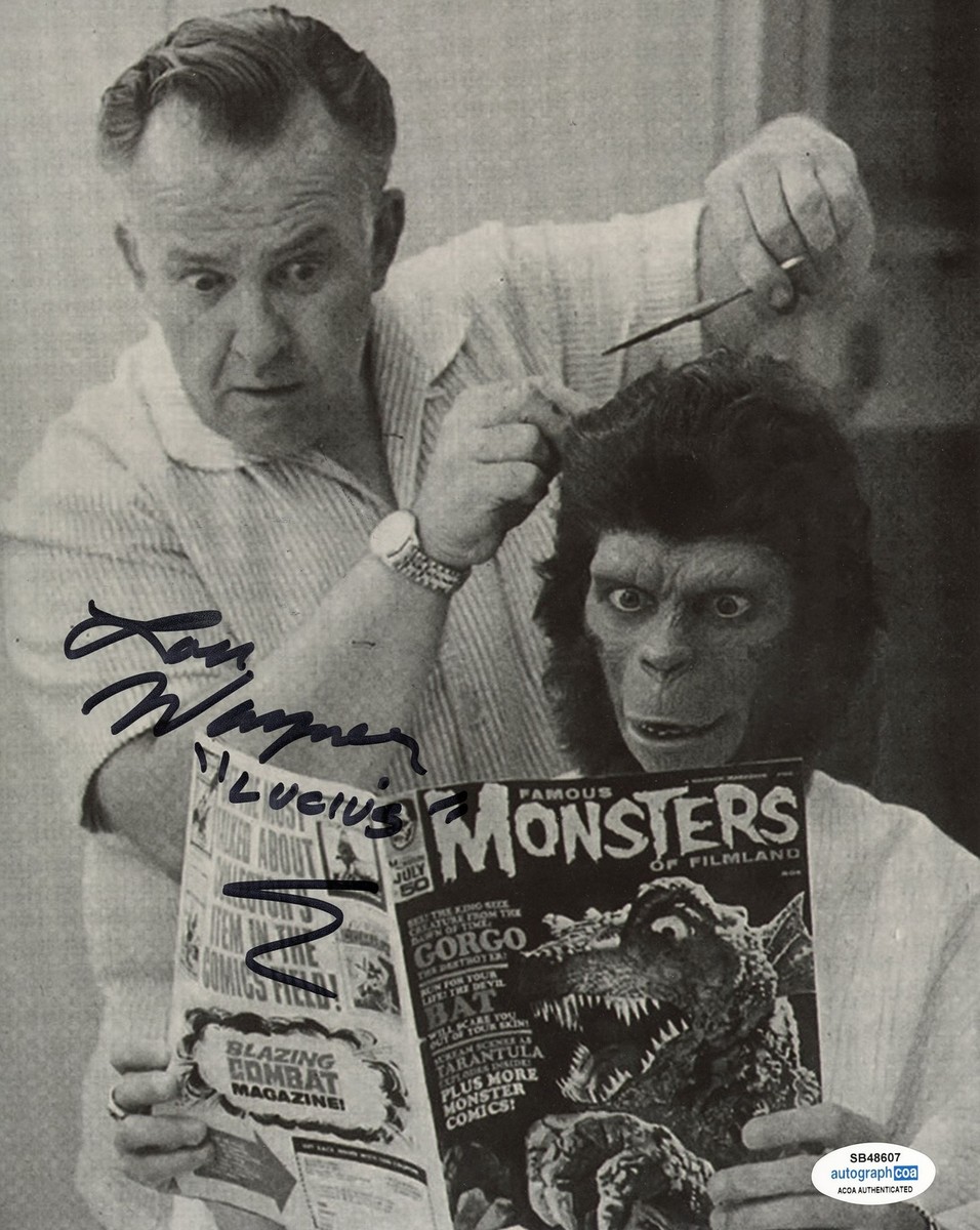 Lou Wagner CSR Collectibles Lou Wagner Signed 8×10 Photo Lucius