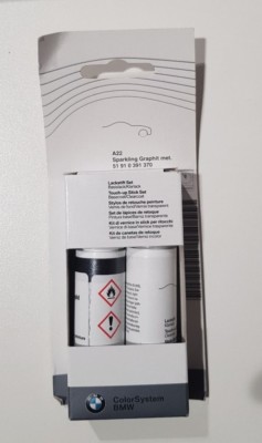 BMW TOUCH UP STICK SPARKLING GRAPHITE METALLIC A22 51910391370 | eBay UK