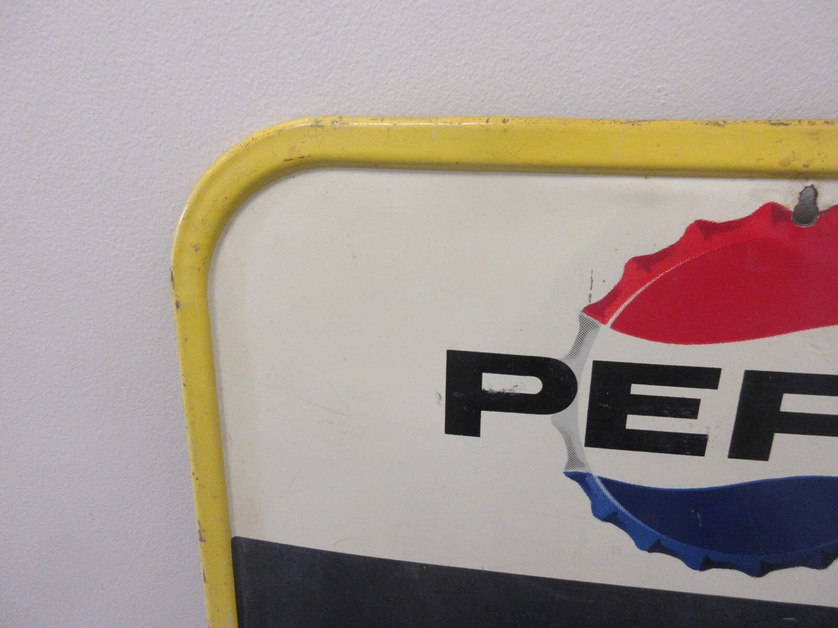 Red And Yellow Pepsi Signs