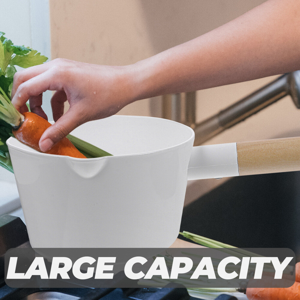 2 Pcs Ladle Long Handle Water Scoop Dipper Cooking Bailer Kitchenware ...