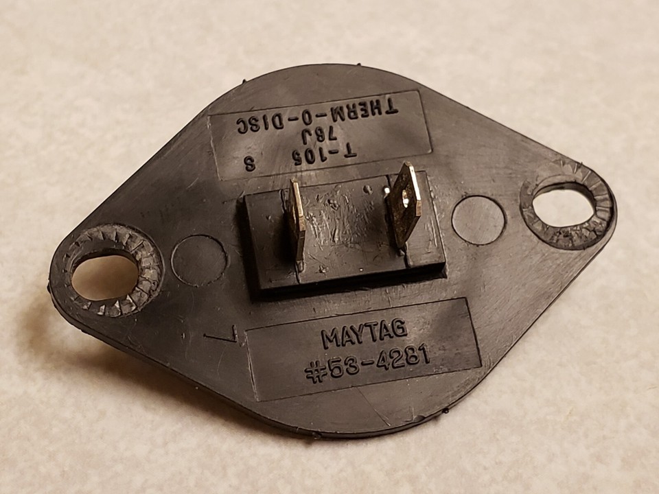 Maytag Amana Crosley Dryer Thermistor 31001590 53-4281 MCE8000AYW ...