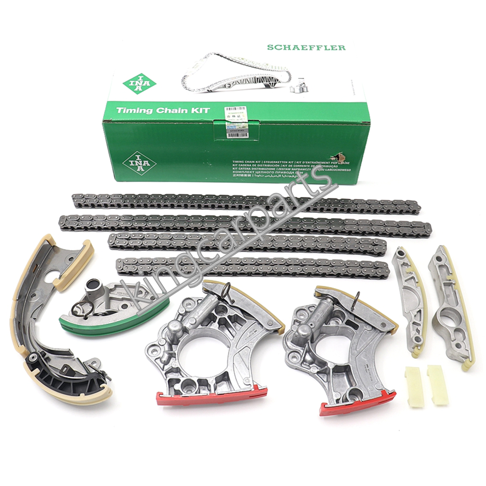 12X OEM INA Timing Chain Kit For Audi A4 A6 S5 Q5 Q7 A8 VW Touareg ...
