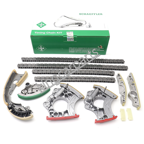12X OEM INA Timing Chain Kit For Audi A4 A6 S5 Q5 Q7 A8 VW Touareg ...