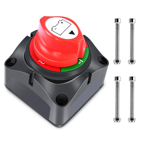 12-48V Battery Power Cut Master Switch Disconnect Isolator for Car RV ...