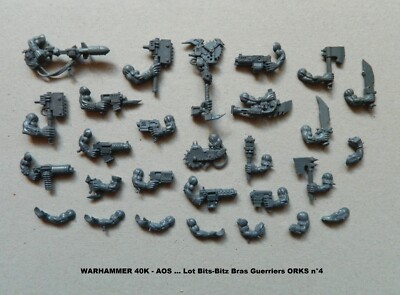 WARHAMMER 40K BITS-BITZ - AOS ... Lot Bits-Bitz Bras Guerriers ORKS n°4 ...