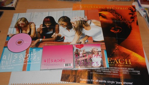Single CD All Saints - Pure Shores 2000 4.Tracks + Poster All Saints ...