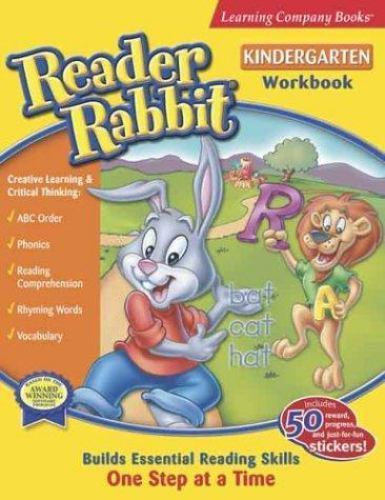 Reader Rabbit Kindergarten Workbook by Learning Company Books Staff ...