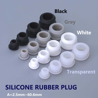 Snap-on Hole Plug 2.5mm ~ 60.6mm Silicone Rubber Blanking End Caps | eBay