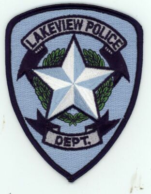 TEXAS TX LAKEVIEW POLICE NICE SHOULDER PATCH SHERIFF | eBay