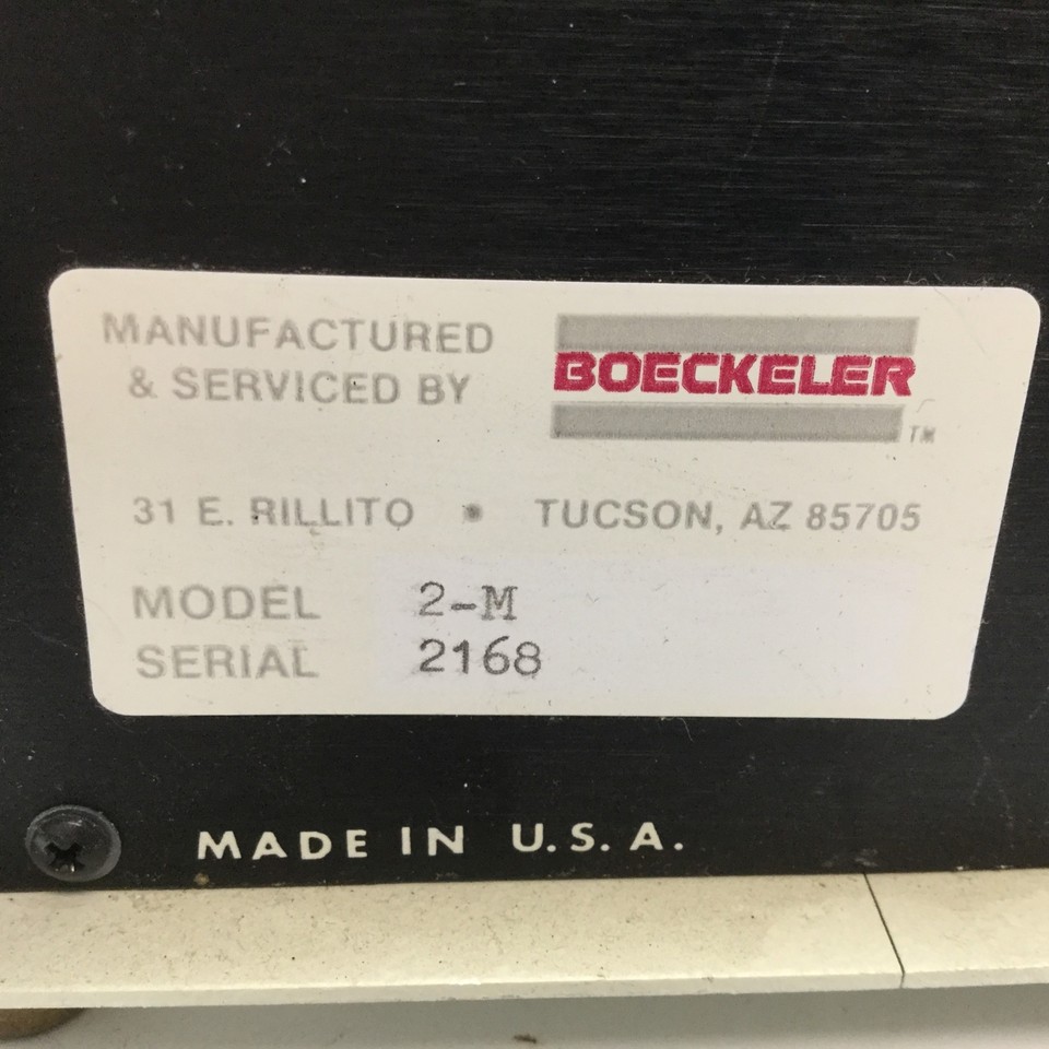 Boeckeler 2-M Digital 2-Axis Micrometer Readout DRO Microcode II Display | eBay