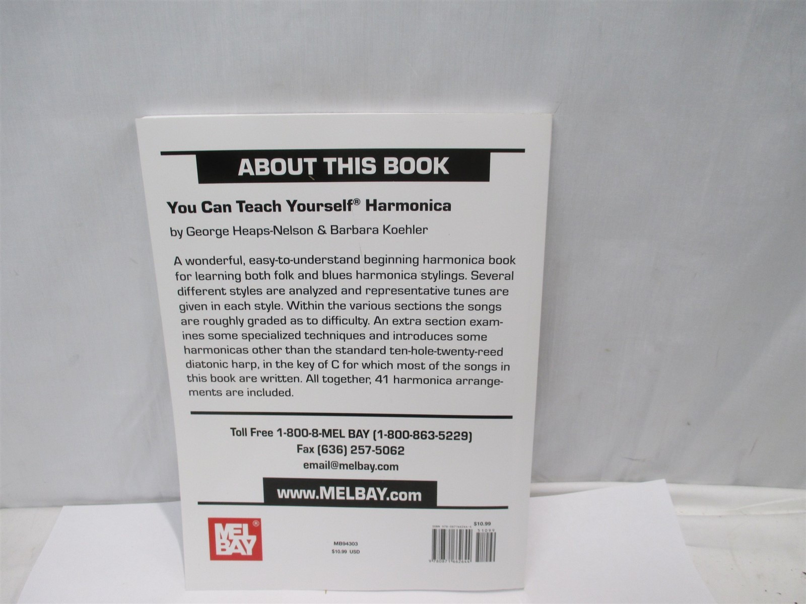 You Can Teach Yourself Harmonica by Barbara Koehler and George Heaps ...