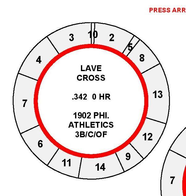 30 CADACO ALL-STAR BASEBALL DISCS "1900 -1909" DEAD BALL ERA SET #1 ...