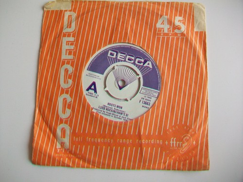 LORD ROCKINGHAM'S XI - HOOTS MON - PROMO MONO 7" SINGLE - 1958, DECCA F ...